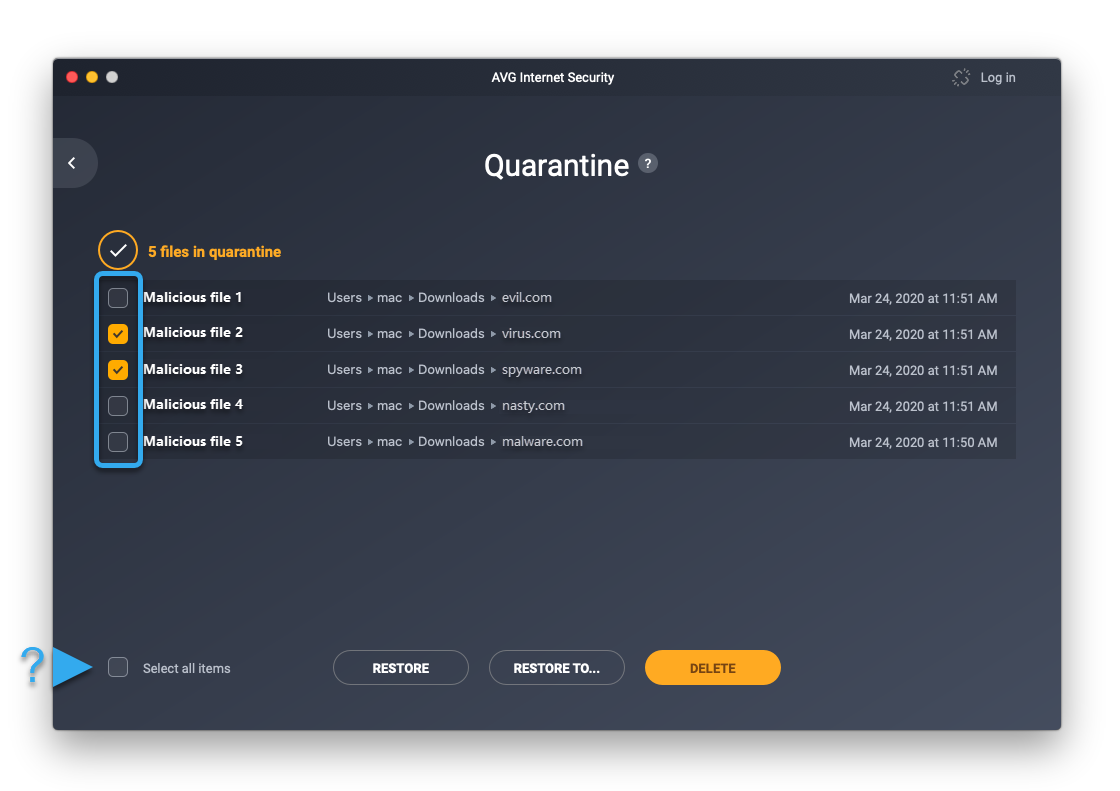 AVG AntiVirus and AVG Internet Security for Mac - Ge... | AVG Support