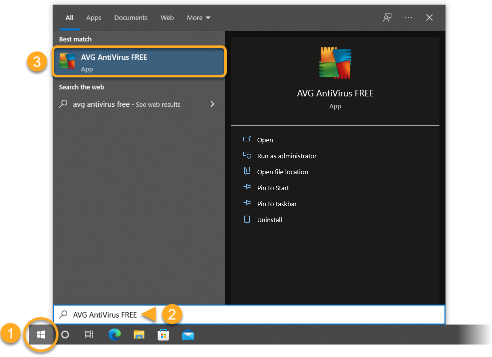 Avg free windows 10 store